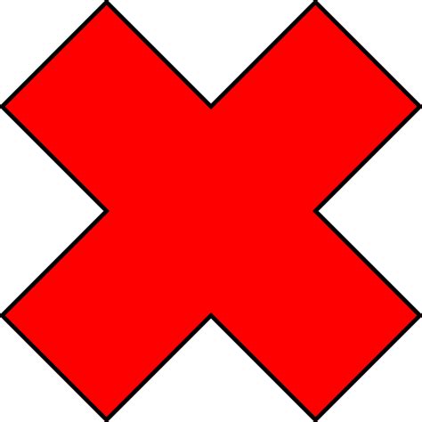 Interdit Rouge Traverser Images Vectorielles Gratuites Sur Pixabay