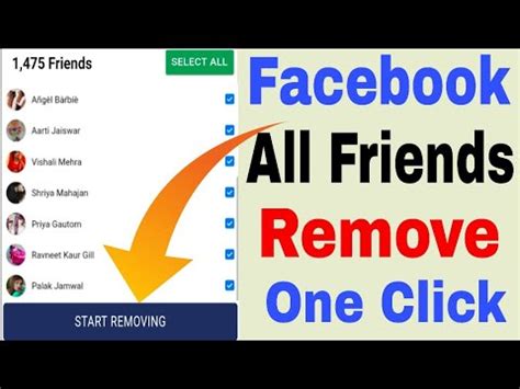 How To Unfriend All Facebook Friends In One Click 2021 Delete
