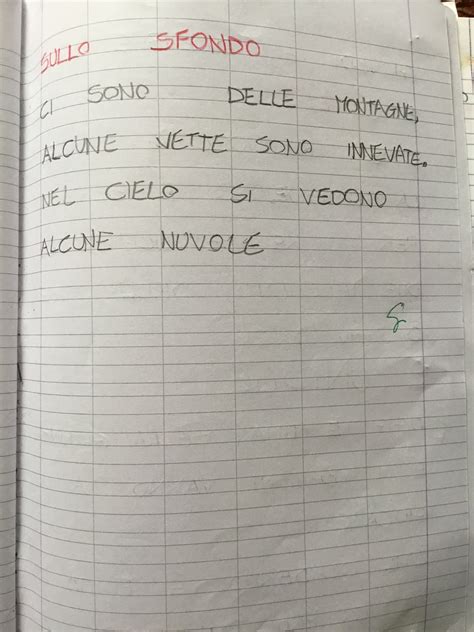 Testo Descrittivo ITALIANO CLASSE II Blog Di Maestra Mile