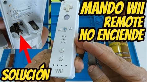 Mando Wii Remote No Enciende Solución a Corrosión en Puerto de
