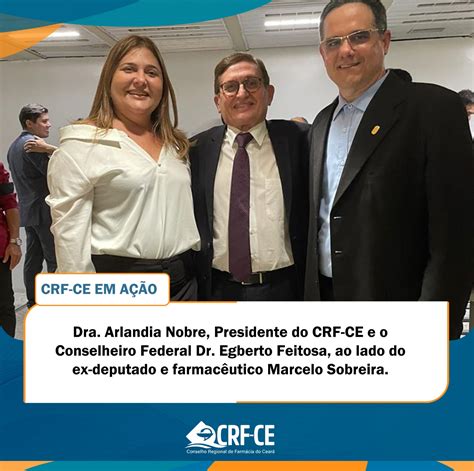 Representantes do CRF CE e CFF na cerimônia de posse na Assembleia