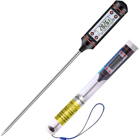TERMOMETR KUCHENNY CYFROWY DO MIĘSA WINA LCD SONDA 50C 300C 32454