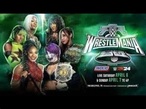 WWE 2K24 JADE CARGILL NAOMI BIANCA BELAIR VS DAMAGE CTRL SIX WOMEN
