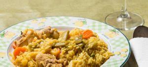 Arroz Con Conejo Y Verduras Recetario Cocina