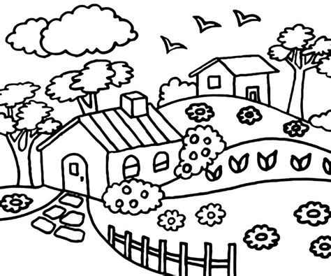 Desenhos De Casa Para Colorir Como Fazer Em Casa
