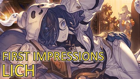 Granblue Fantasyfirst Impressions On Lich Halloween Ver Youtube