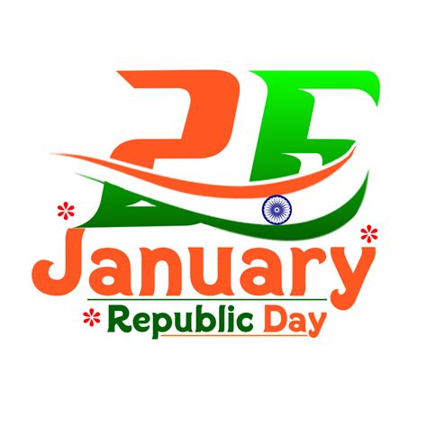 Th January Republic Day Png Image Png Mark Free Hq Png Images