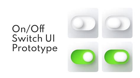 On Off Toggle Switch Prototype Community Figma