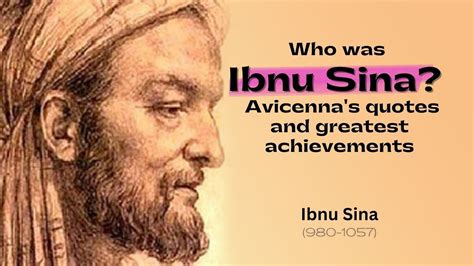 Who Was Ibnu Sina Avicenna S Quotes And Greatest Achievements YouTube