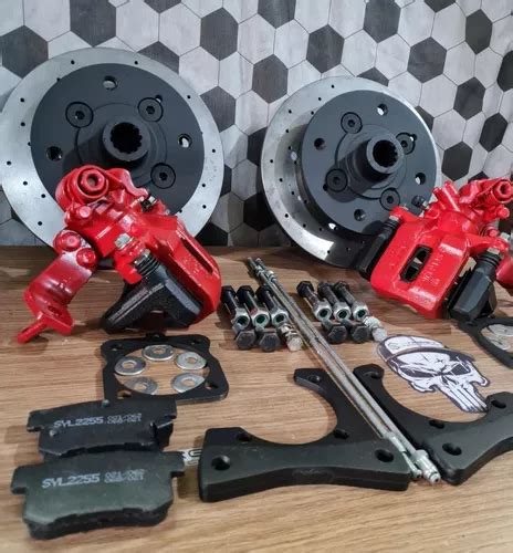 Kit Freio A Disco Traseiro Vw Fusca E Derivados 4x130 Parcelamento
