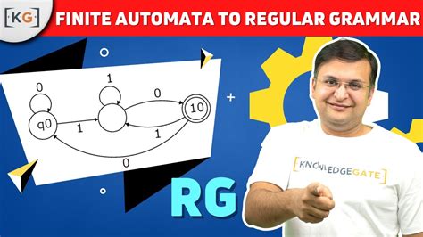 6 12 finite automata to regular grammar directly theory of computation automata theory toc
