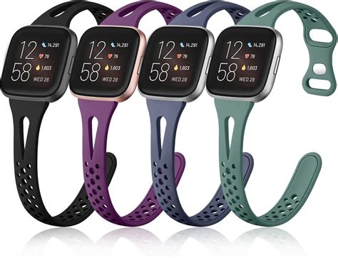 Amazon Odbeai Soft Silicone Replacement Wristbands Slim Sport