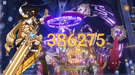 Navia Best F2P Build And Damage Showcase Genshin Impact YouTube