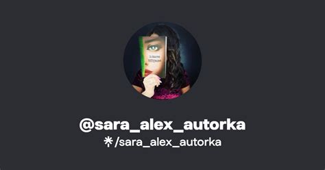 Sara Alex Autorka Instagram Facebook TikTok Linktree