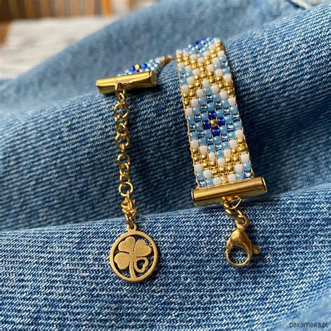 Bransoletka z koralików toho blue jeans 3582869 Pakamera pl