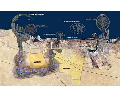 Maps Of Dubai Collection Of Maps Of Dubai City UAE United Arab