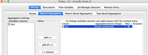 combining text data in a column across multiple rows with the same id knime analytics platform