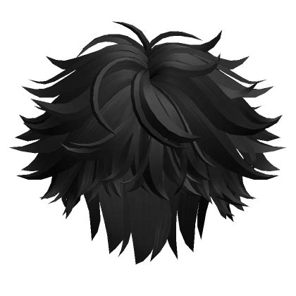 Messy Anime Hair Black Roblox Item Rolimon S