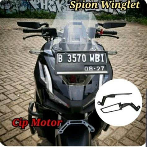Jual Spion Winglet Universal Adv 150 Adv 160 Aerox Beat Street Beat
