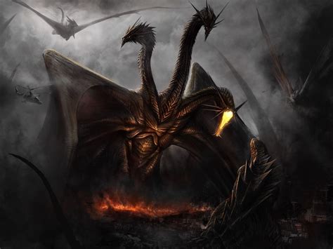 King Ghidorah 4K Wallpapers Top Free King Ghidorah 4K Backgrounds