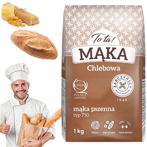 MĄKA PSZENNA CHLEBOWA TYP 750 TOTA NAJLEPSZA DO CHLEBA NA ZAKWASIE 1