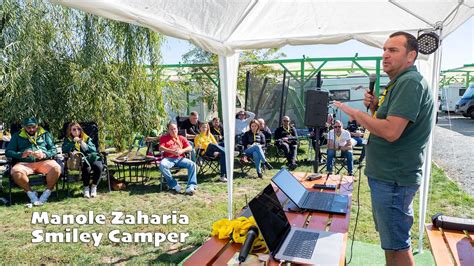 Manole Zaharia de la Smiley Camper la Convenția Anuală de Caravaning
