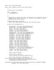 FrameMain Java Import Javax Swing JOptionPane Public Class FrameMain