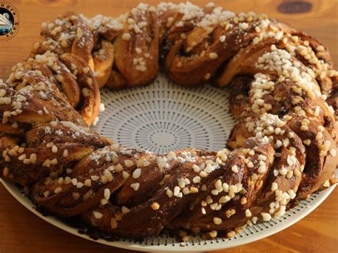 Brioche tressée fleur d oranger cannelle Recette par A Prendre Sans Faim