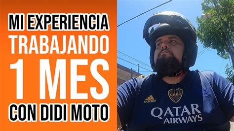 COMO ES TRABAJAR EN DIDI MOTO 5 TIPS PARA BUENOS AIRES ARGENTINA