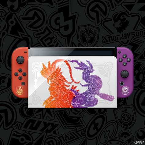 La Switch Oled Pokémon Écarlate et Violet dévoilée