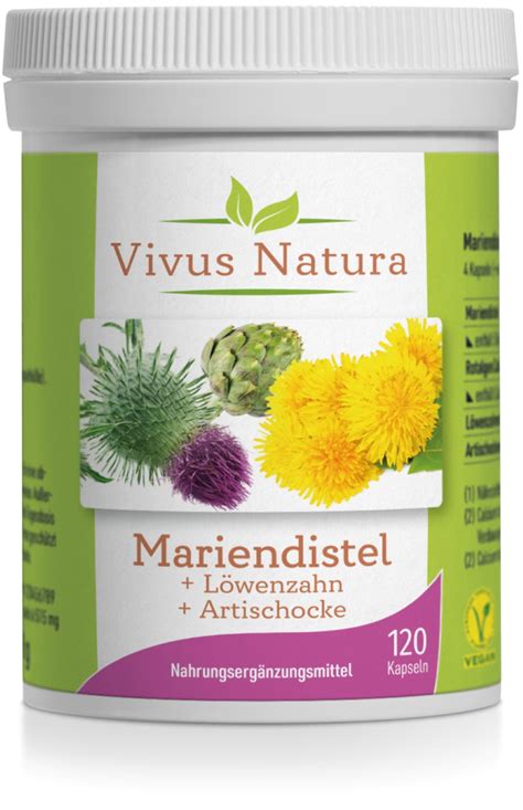 Mariendistel Löwenzahn Artischocke Kapseln Deine Apotheke
