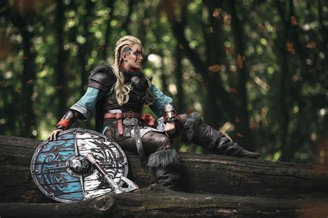 Assassins Creed Valhalla Female Eivor Cosplay By Megabethbob On Deviantart