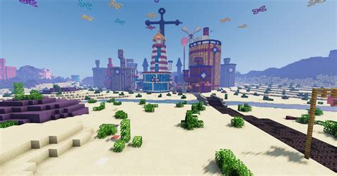 Bikini Bottom Town Map