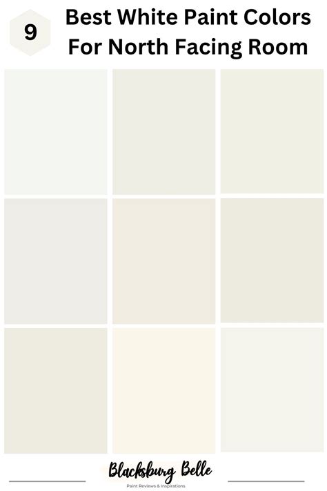 9 Best White Paint Colors For North Facing Room