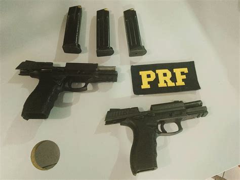 PRF apreende duas armas de fogo em Itaituba PA Polícia Rodoviária