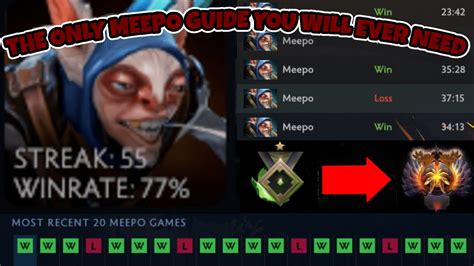 How To Learn Meepo And Gain Mmr Fast In Never Lose On Meepo Again