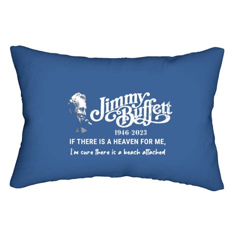 Jimmy Buffett Lumbar Pillows R I P Jimmy Buffett Parrothead Island