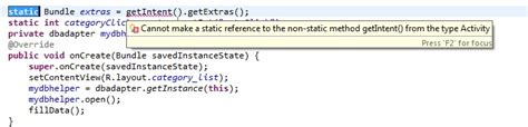 Android Passing Value From Extra To Cursor Stack Overflow