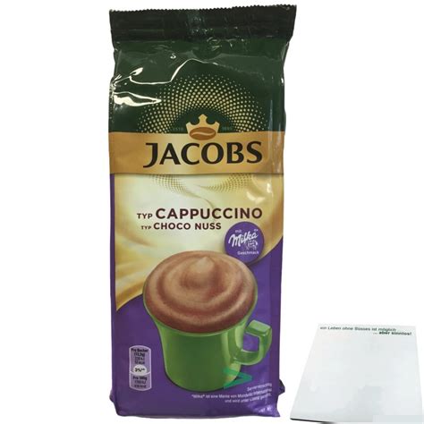 Jacobs Milka Cappuccino Choco Nuss Mit L Slichem Bohnenkaffee G B