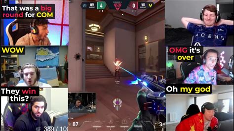Valorant Pros Streamers Reacts To Lev S Ace On Sunset Against Vit