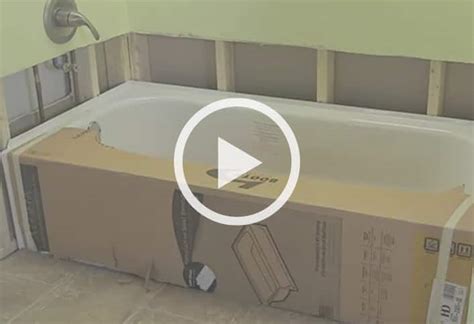How To Remove And Replace A Bathtub At The Home Depot