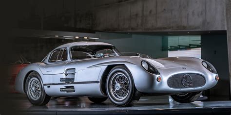 A One Of Two Mercedes Benz 300 SLR Uhlenhaut Coupe Breaks Records