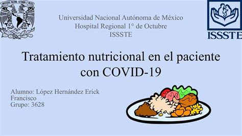 Nutrición en pacientes con COVID 19 Jessy González uDocz