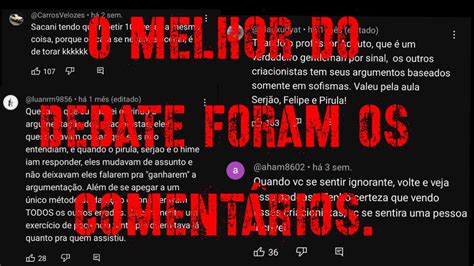 Lendo os comentários do Inteligência Ltda sobre debate Evolução vs