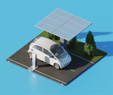 Utiliza O De Pain Is Fotovoltaicos Para Abastecer Tomadas De Carros