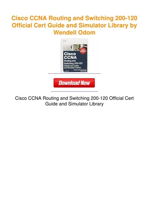 Ppt Cisco Ccna Routing And Switching Official Cert Guide And