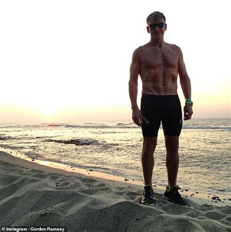 Gordon Ramsay Showcases His VERY Ripped Physique In A Hunky Throwback