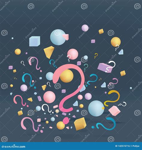 3d Figura La Composici N Realista De Los Primitivos Del Vector Con Las
