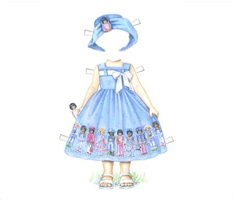 Printable Paper Doll Cutouts Printable Templates