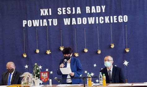 Rada Powiatu Wadowickiego przyjęła budżet na nowy rok Jakie są plany